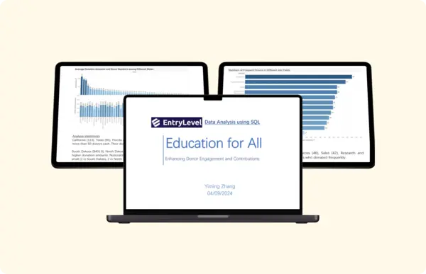 EntryLevel: Data Analysis using SQL