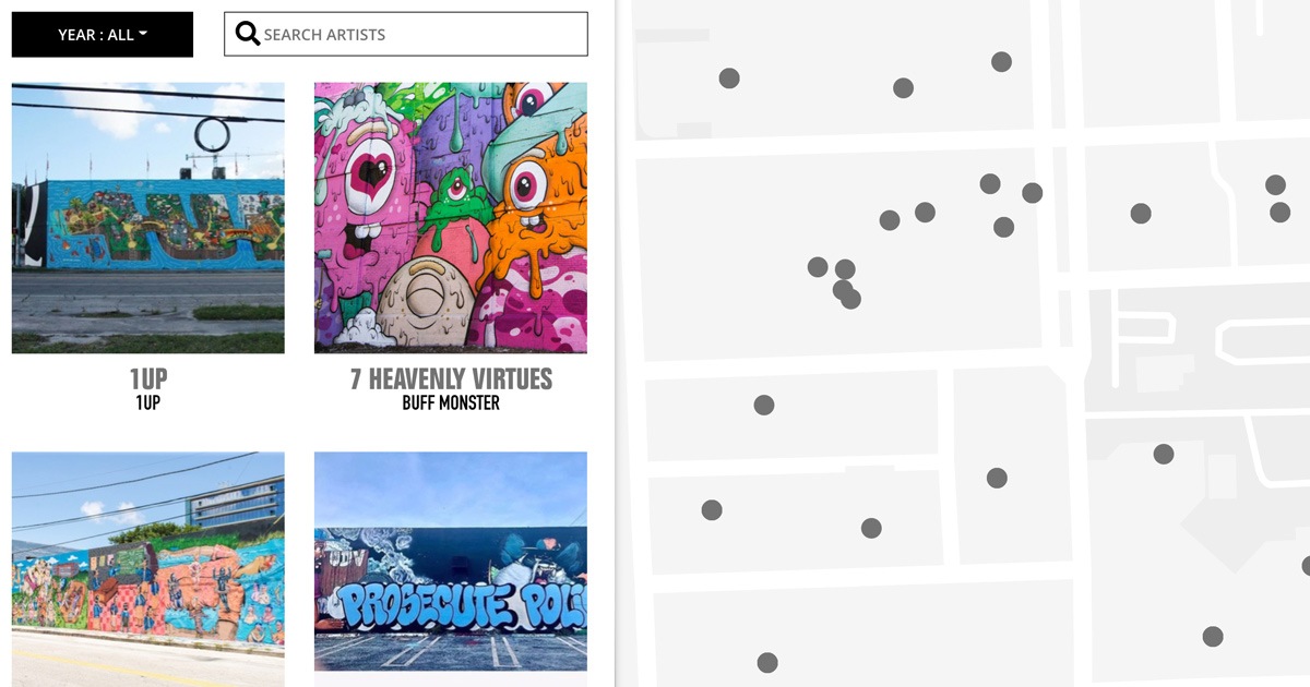 Interactive Mural maps - powered by CANVS