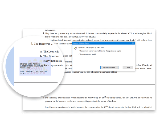 FAQs- Aadhaar eSign, digital Stamping, Virtual Sign & 65B