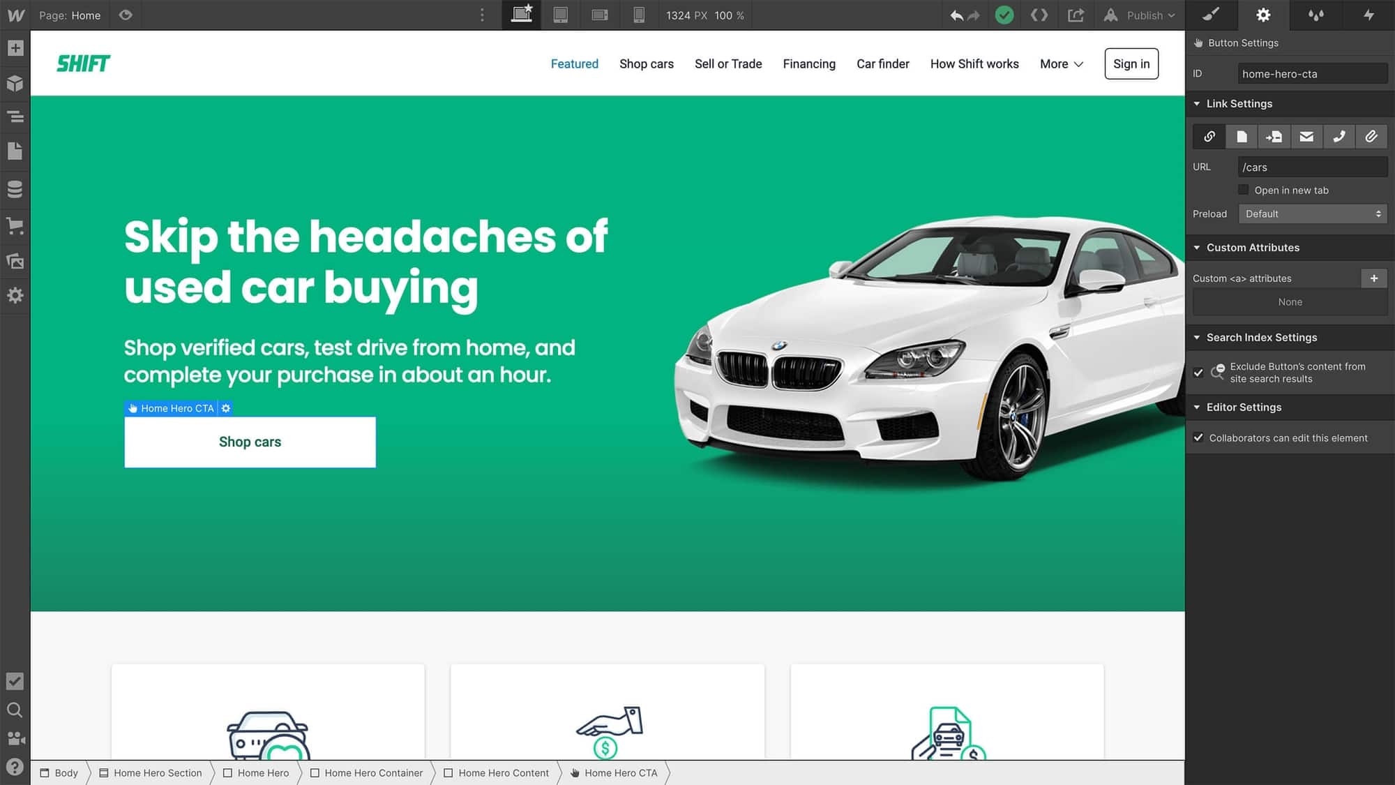 Webflow for Enterprise | Build smarter