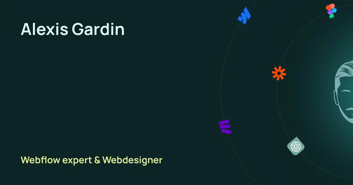 Projets & Portfolio Webflow - Alexis Gardin