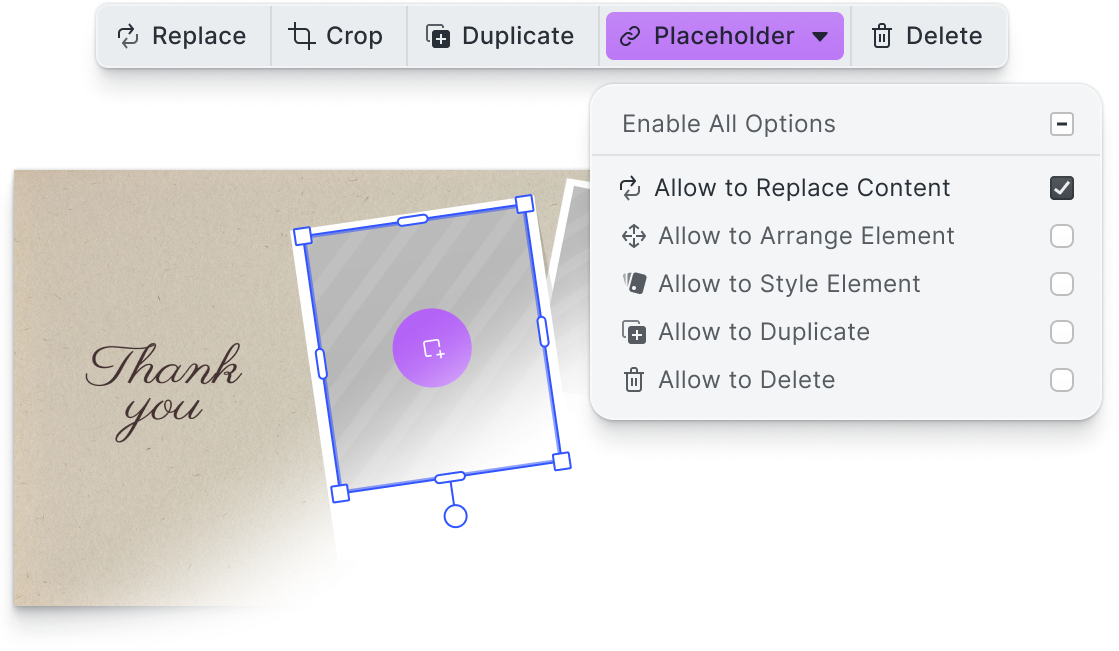 The Cross-Platform Greeting Card Editor SDK