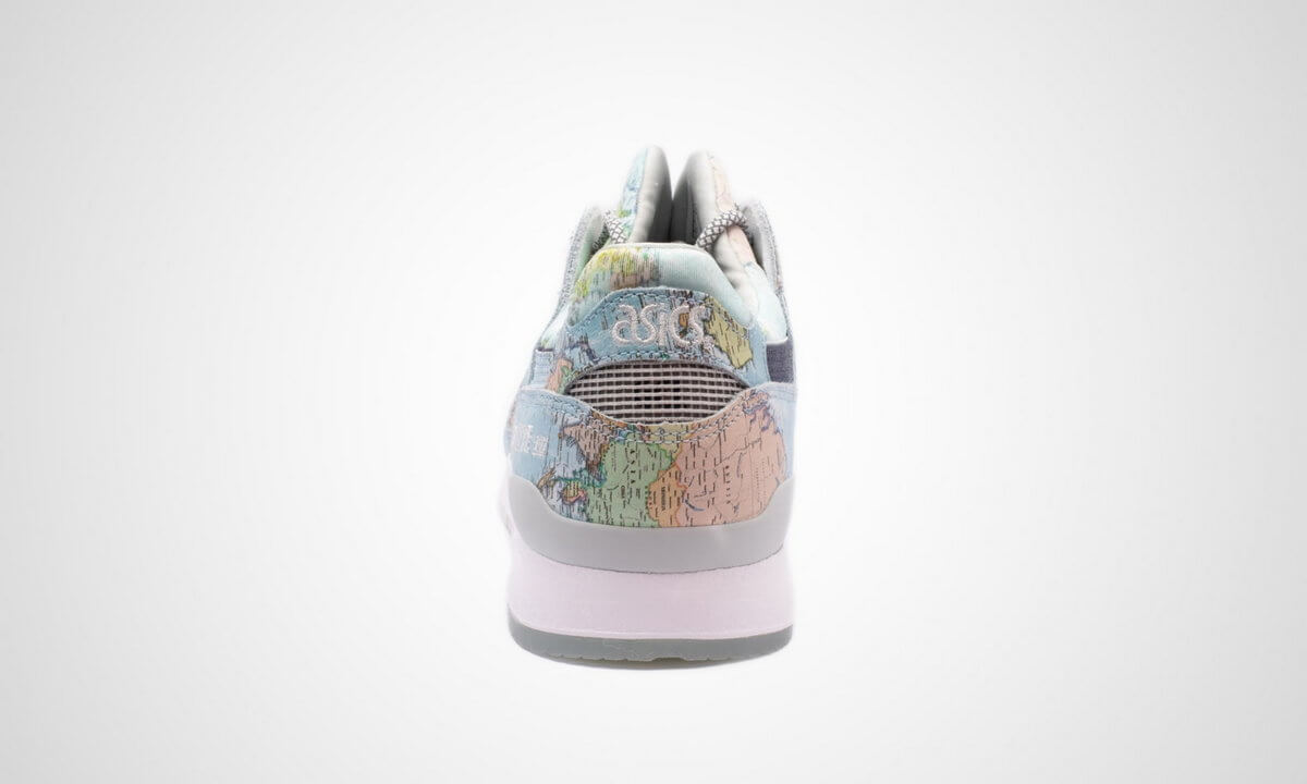 ASICS x atmos Gel-Lyte III World Map blue/blue 1191A197-400