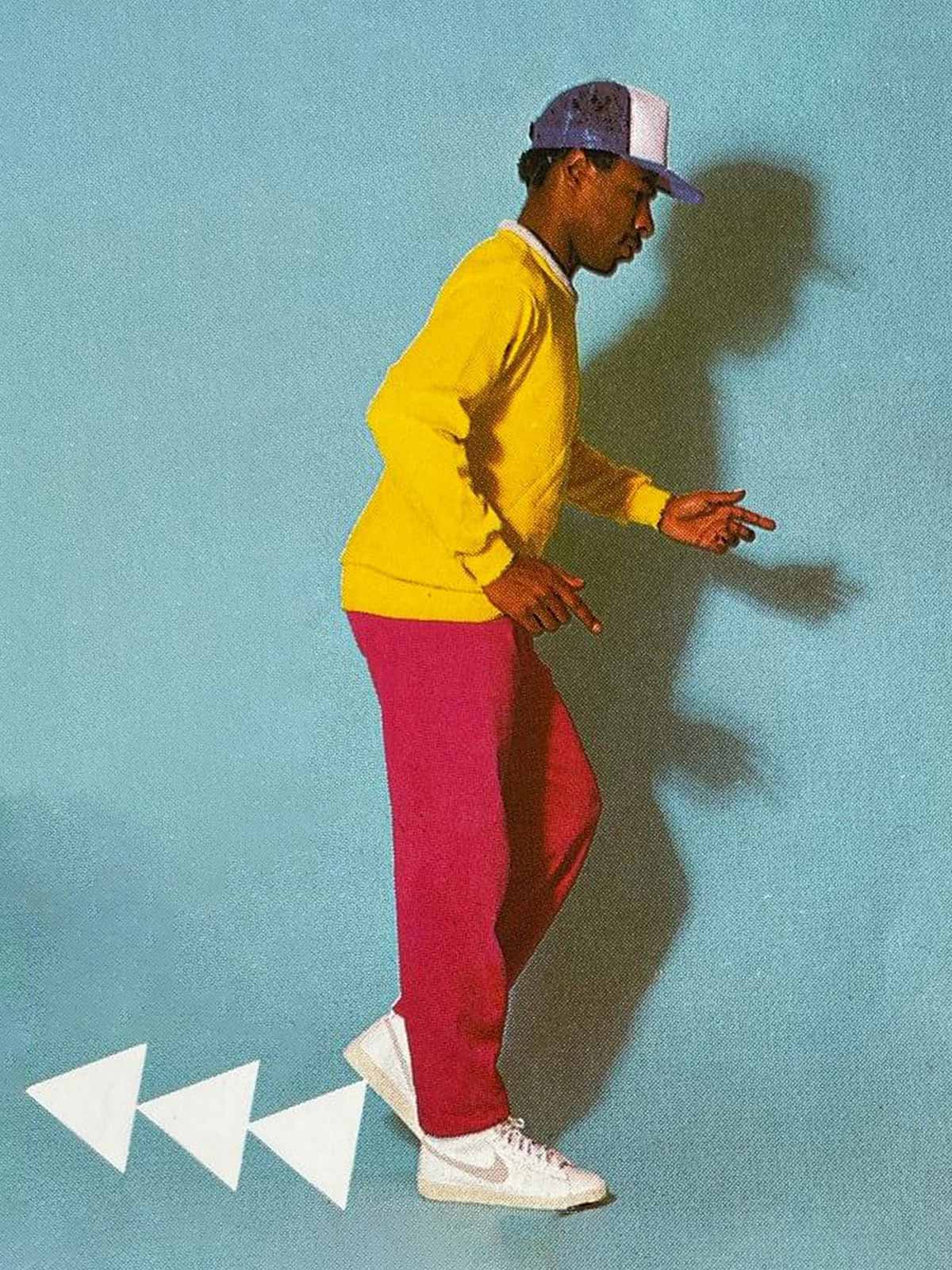 Nike Blazer (1983) feat. on "Breakdance Boogie" vinyl cover & poster