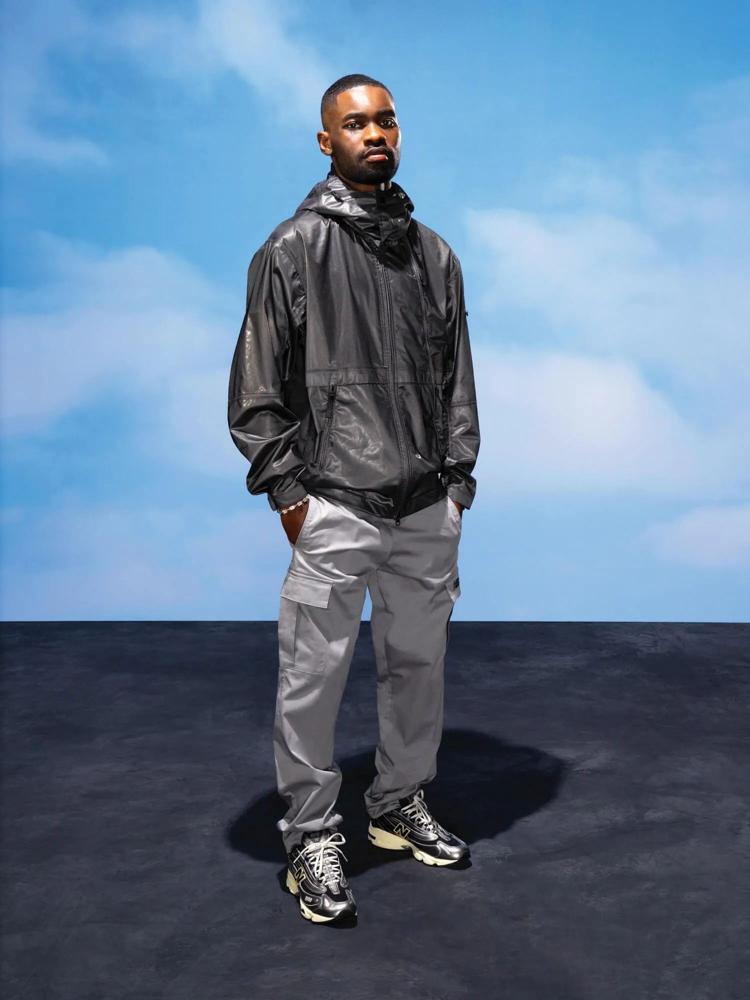 New Balance 1000 Silver Metallic / Black / Dawn Glow M1000SL