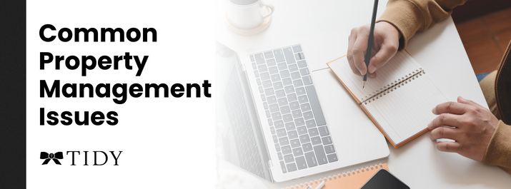 5 Common Property Management Issues and Solutions | TIDY