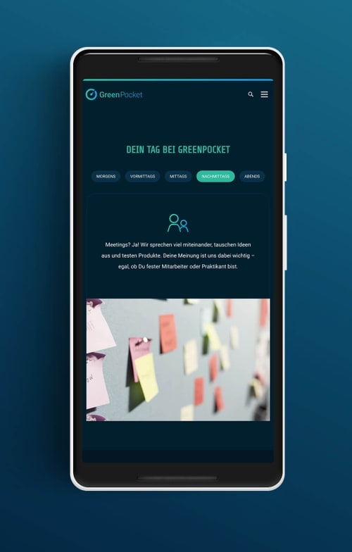 Webflow Relaunch GreenPocket - Kirch & Kriewald
