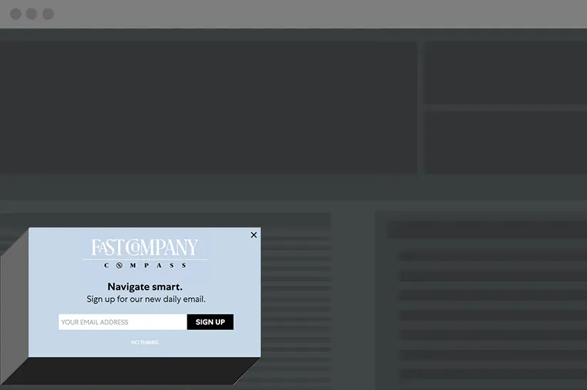 20+ Website Pop-Up Examples - Lightboxes That Convert