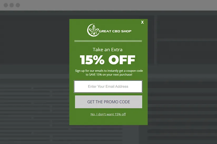 20+ Website Pop-Up Examples - Lightboxes That Convert