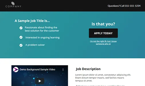Landing Page Examples