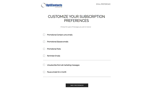 30 Preference Page Templates & Examples | Digioh