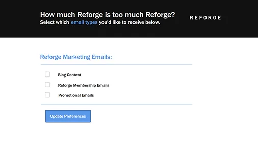 30 Preference Page Templates & Examples | Digioh