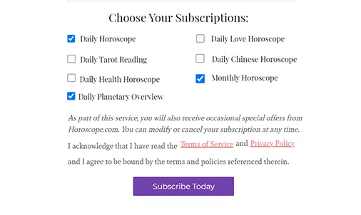 30 Preference Page Templates & Examples | Digioh