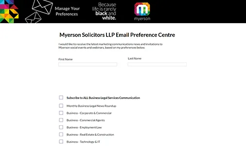 30 Preference Page Templates & Examples | Digioh