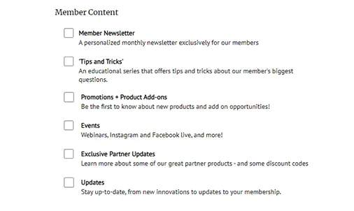 30 Preference Page Templates & Examples | Digioh