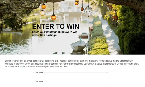 Landing Page Examples