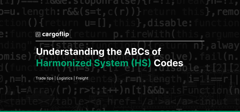 Understanding the ABCs of Harmonized System (HS) Codes