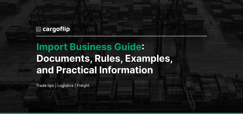 Import Business Guide: Documents, Rules, Examples, and Practical ...