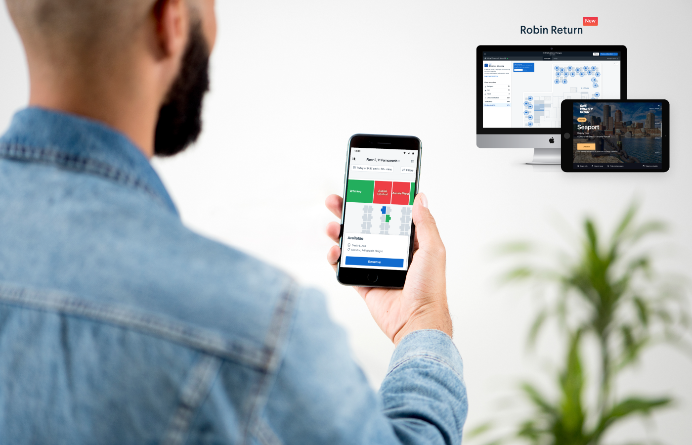 Robin Return: A workplace experience tool for a safe return to office