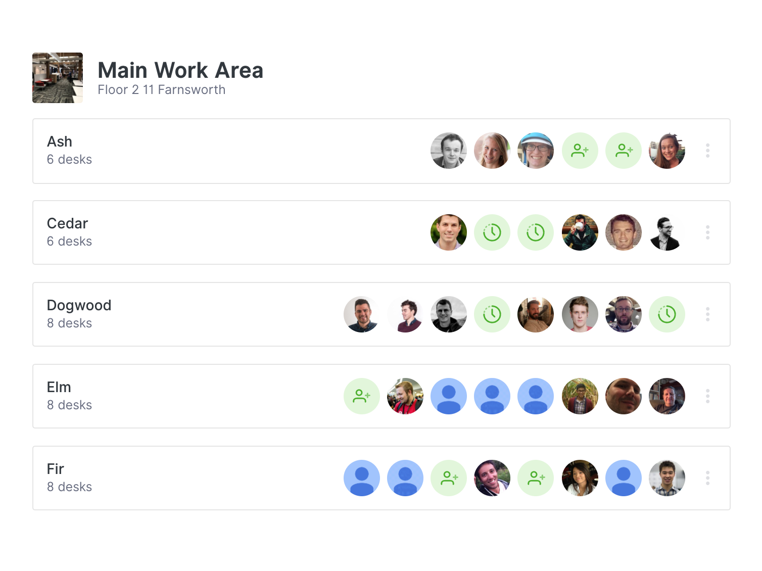 Desks your way: Manage where everyone sits, designate hot desks & more