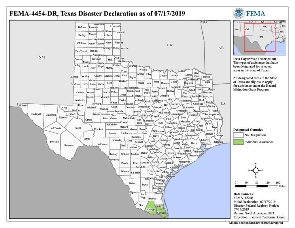 Texas Severe Storm and Flooding DR-4454