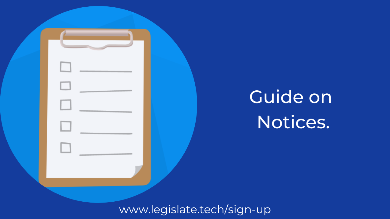 Comprehensive guide to notice periods in England and Wales - Legislate