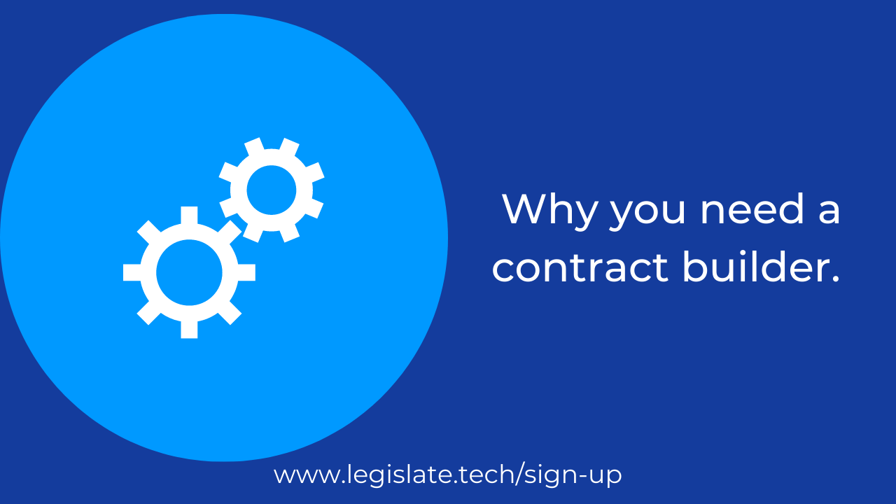 How to create custom contracts with a contract builder - Legislate