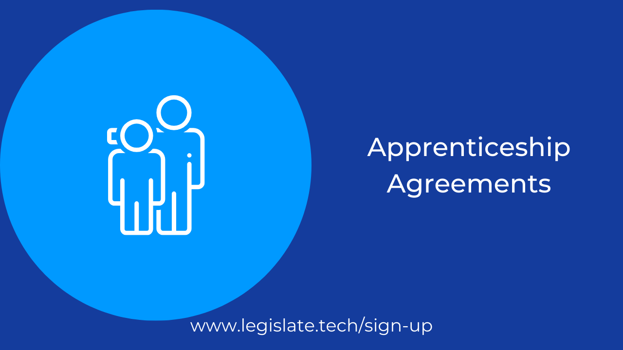 Create your Apprenticeship Agreement - Legislate