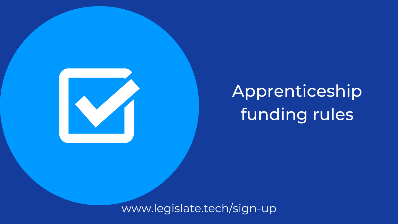 How to use apprenticeship levy funds - Legislate