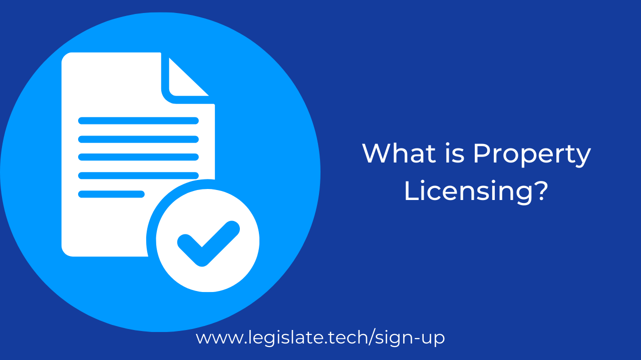 An introduction to Property Licensing - Legislate