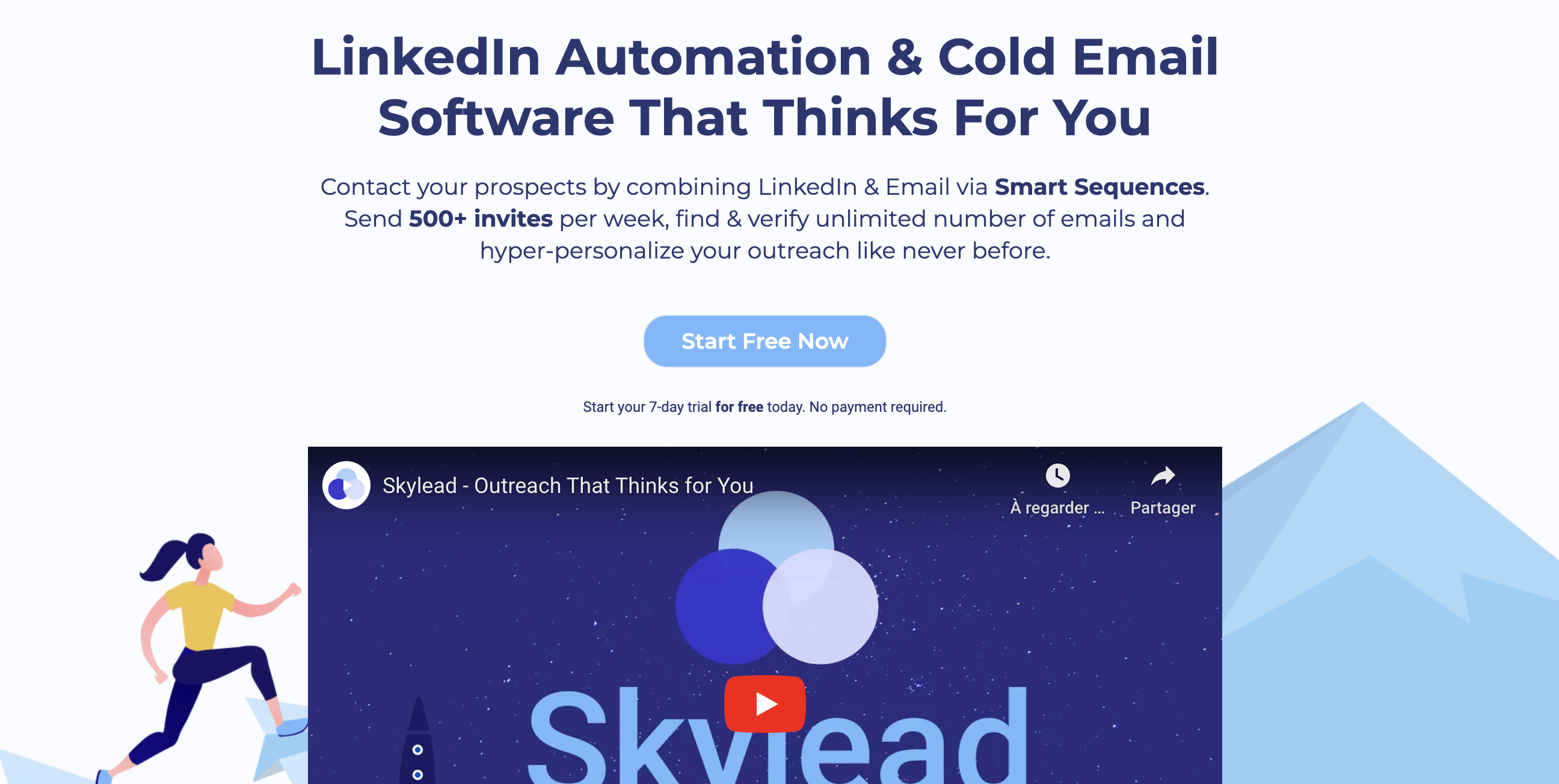 Skylead: A powerful LinkedIn Automation software - ColdIQ