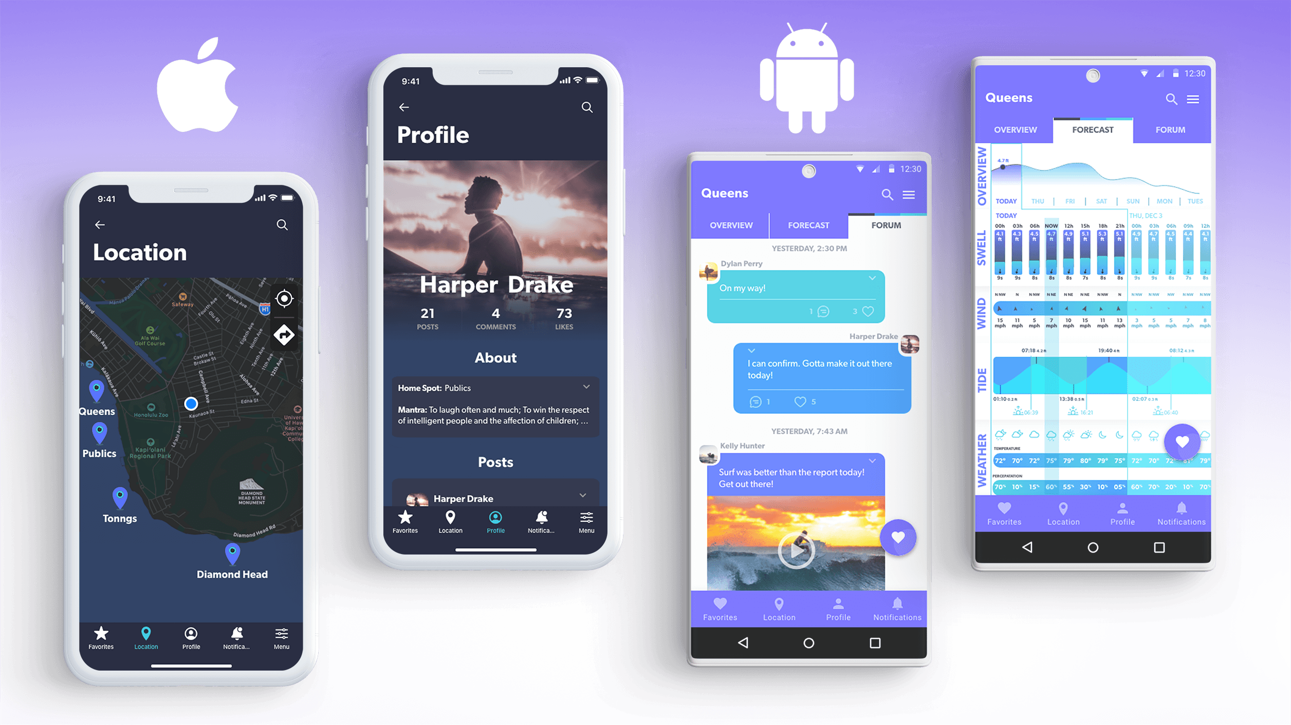 ios & android mobile app
