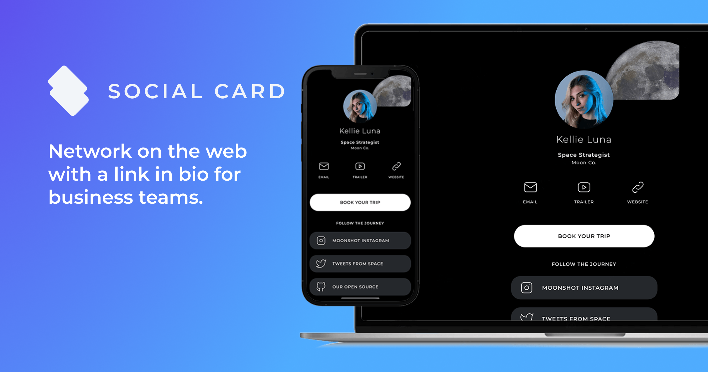 Web Based Digital Business Cards by Social Card