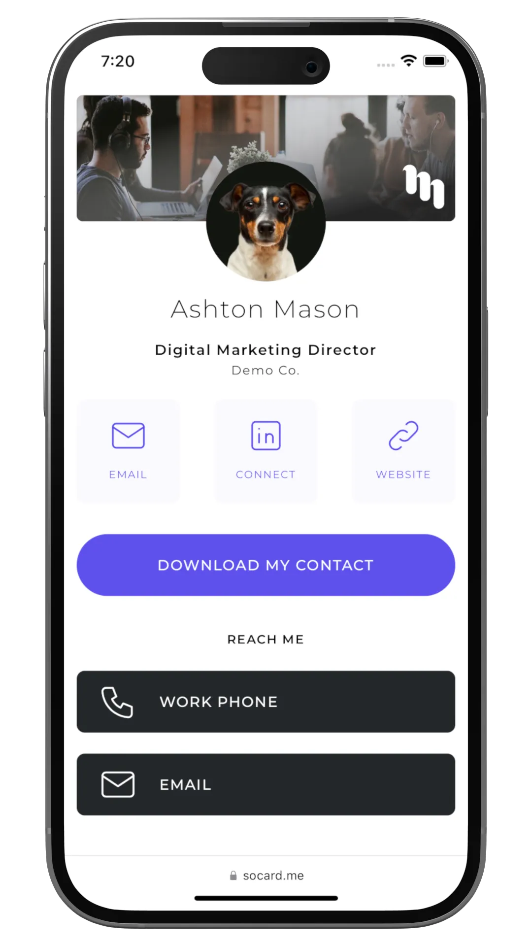 Social Card: Digital Business Card Software