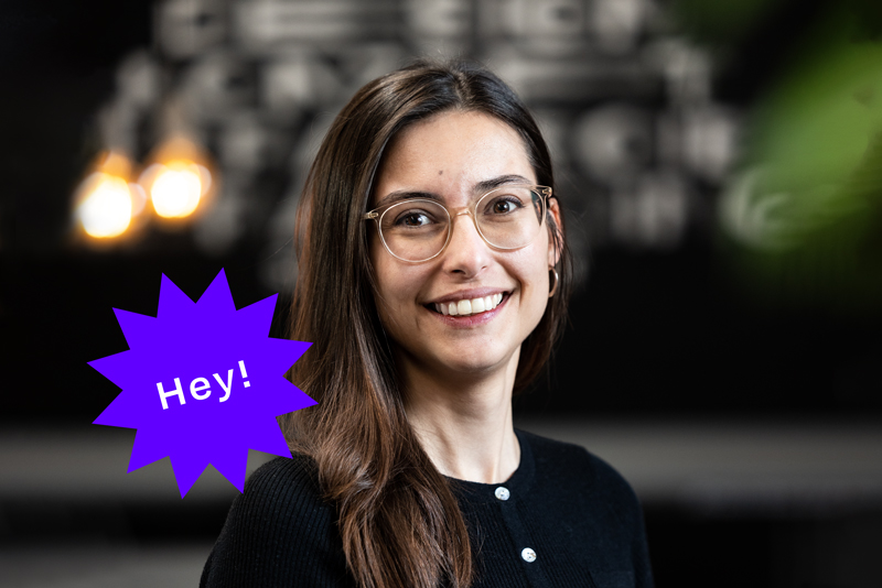 Hey Meret, willkommen im Team!