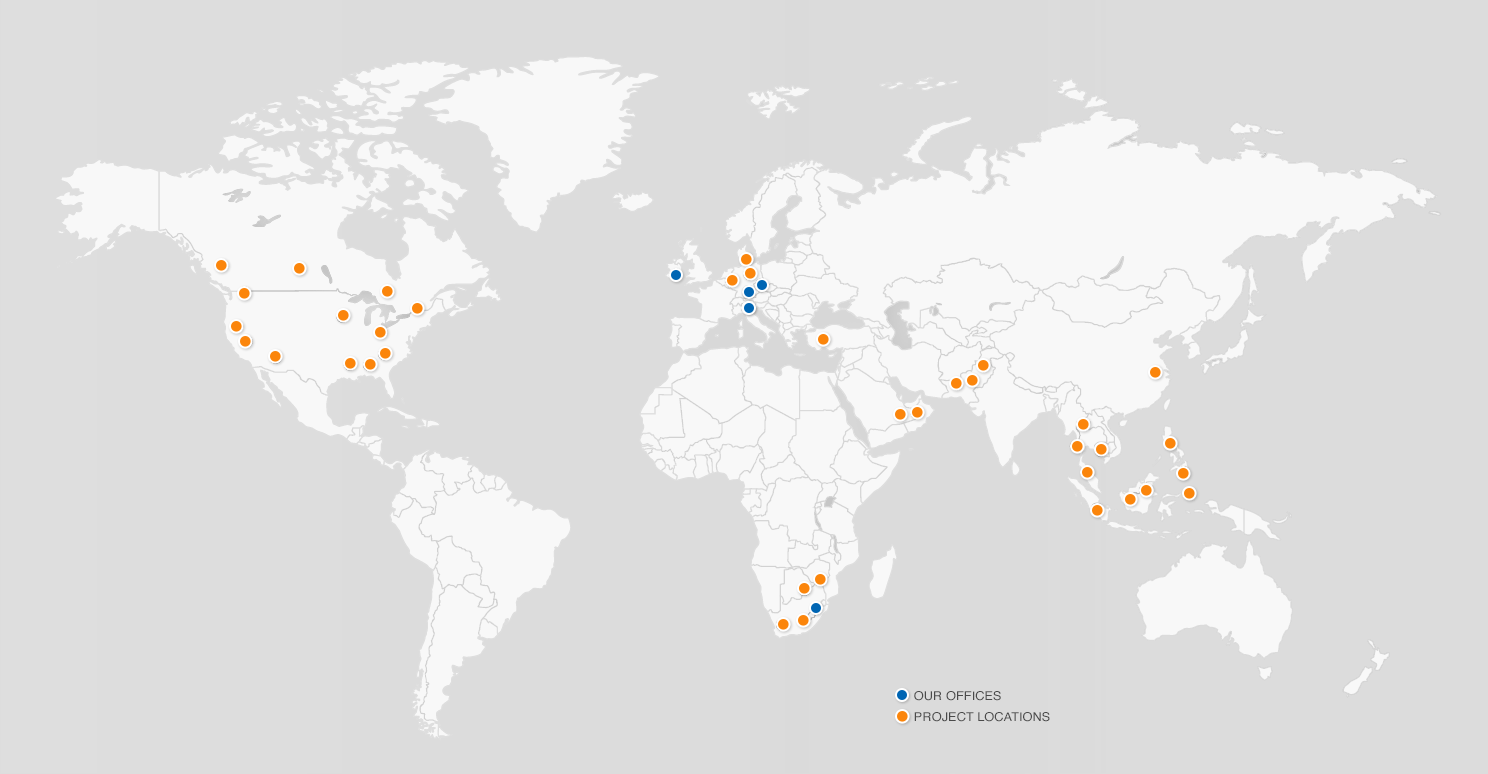 Locations | Eng.Co Group | Global Engineering Team