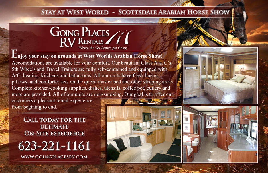 Going Places RV Rentals :: Accommodations :: Arabian Horse Association ...
