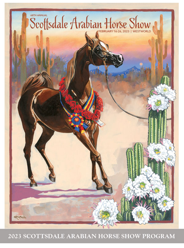 2023 Scottsdale Arabian Horse Show Program