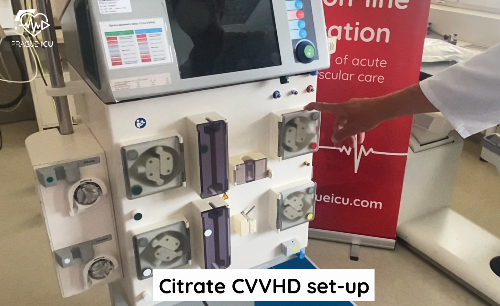 Workflow Blog: CVVHD set-up (citrate)