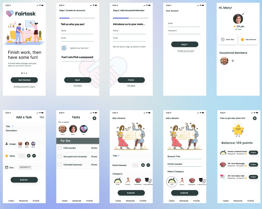 COLAB12 - WEB APP | Fairtask | Co.Lab Portfolio