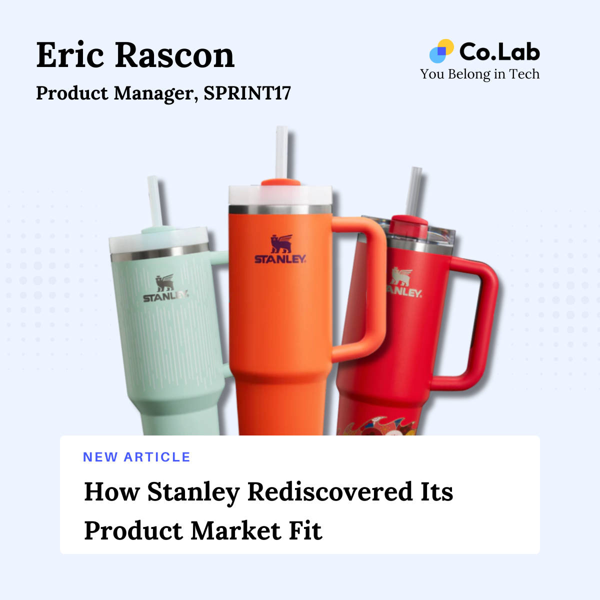 Blog | How Stanley Rediscovered Its Product Market Fit