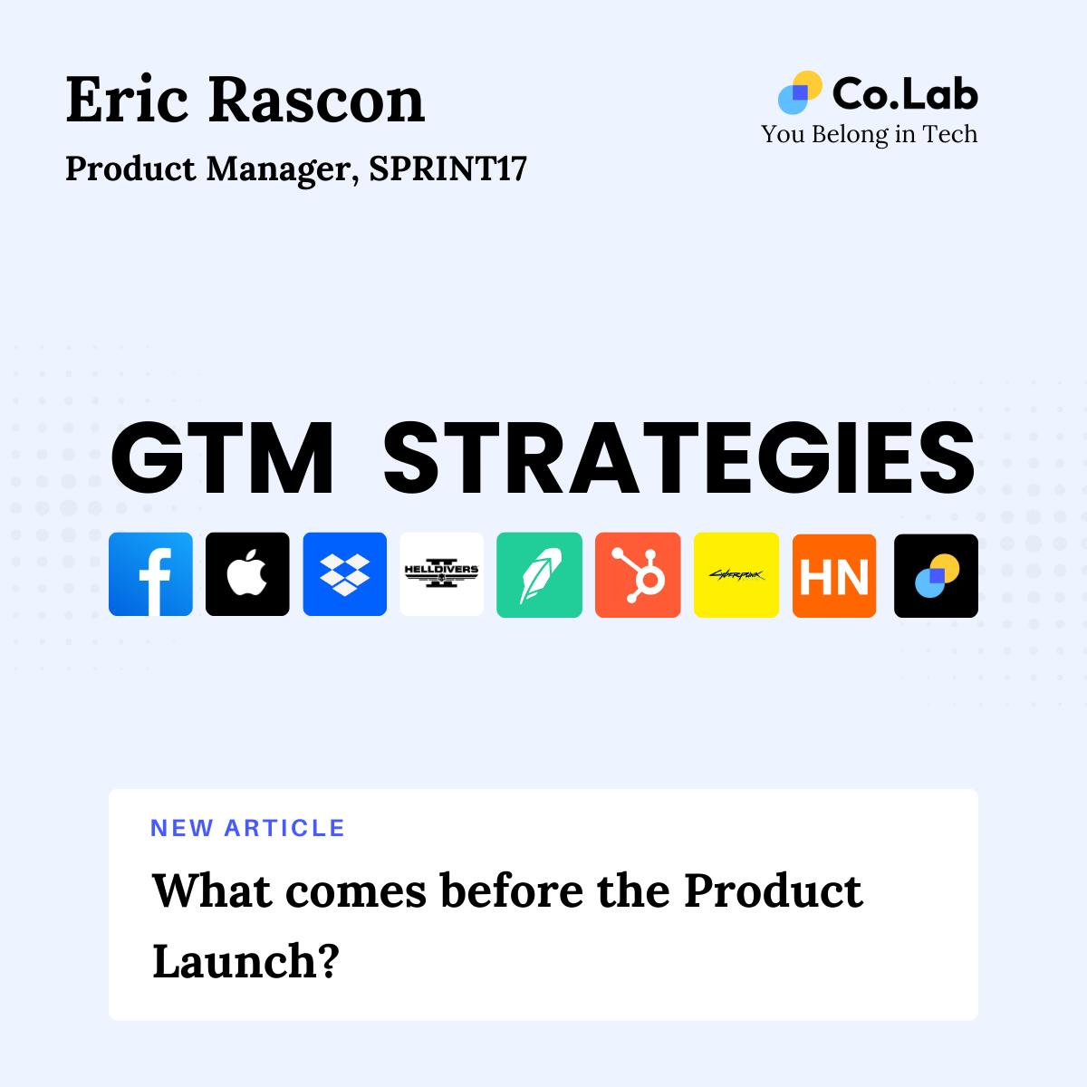 Blog | What comes before the Product Launch?