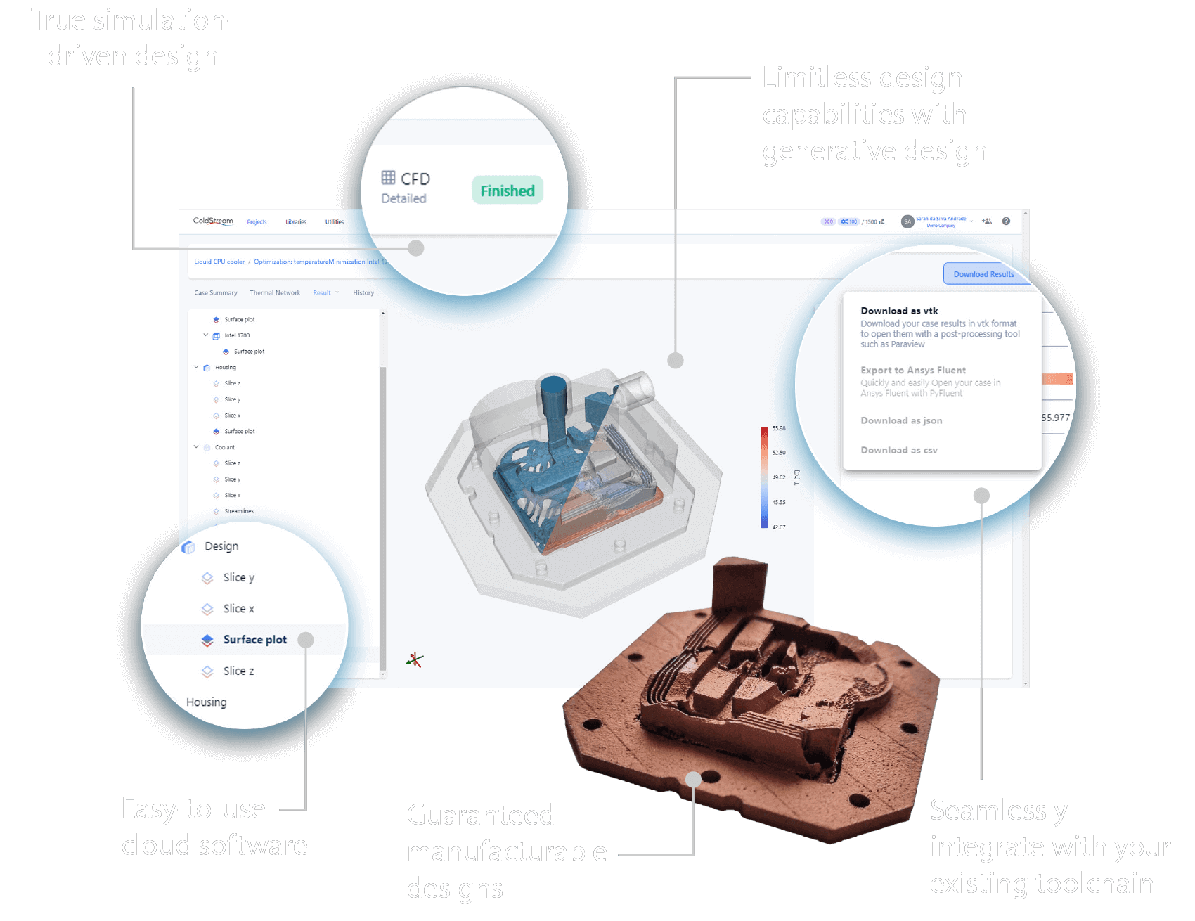 Heat Sink Generative Design Software | Diabatix