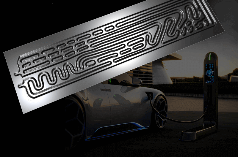 Thermal Management of EV Batteries Cold Plates | Diabatix