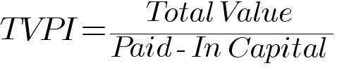 Total Value to Paid-In (TVPI) Definition and Role in PE | Moonfare