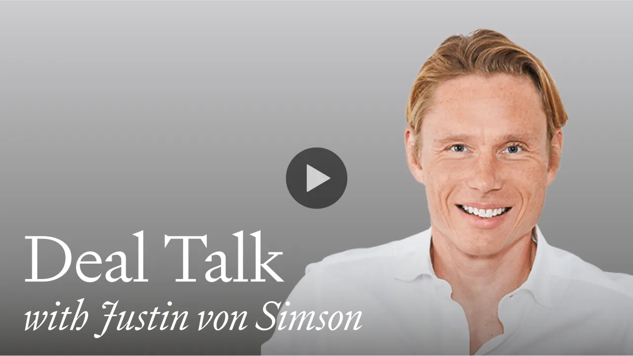Justin Von Simson, managing partner at Hg, talks about private equity ...