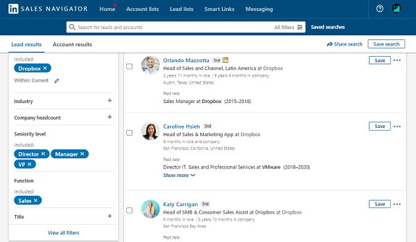 How to set up Custom LinkedIn Search (LinkedIn Free Version) - Enlyft ...