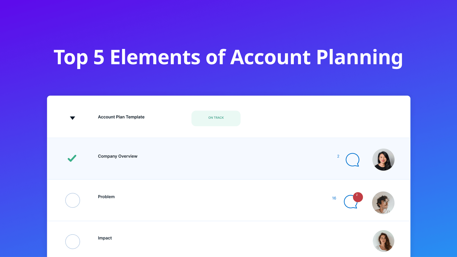Top 5 Elements of Account Planning | Accord