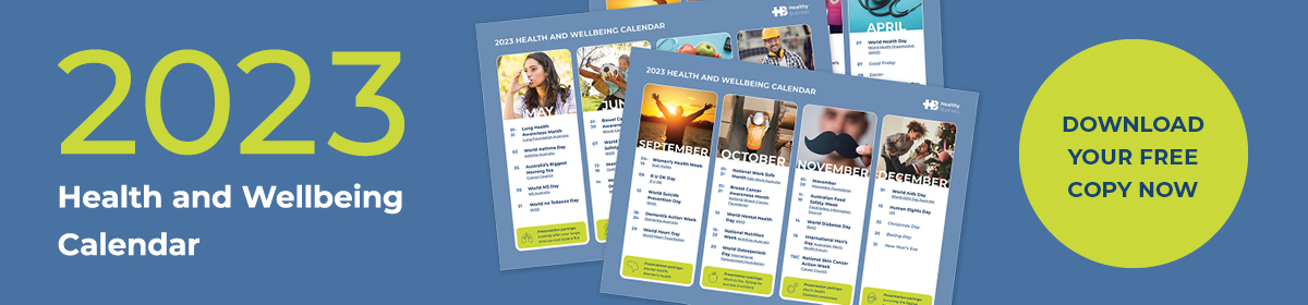 2023 health and wellbeing calendar