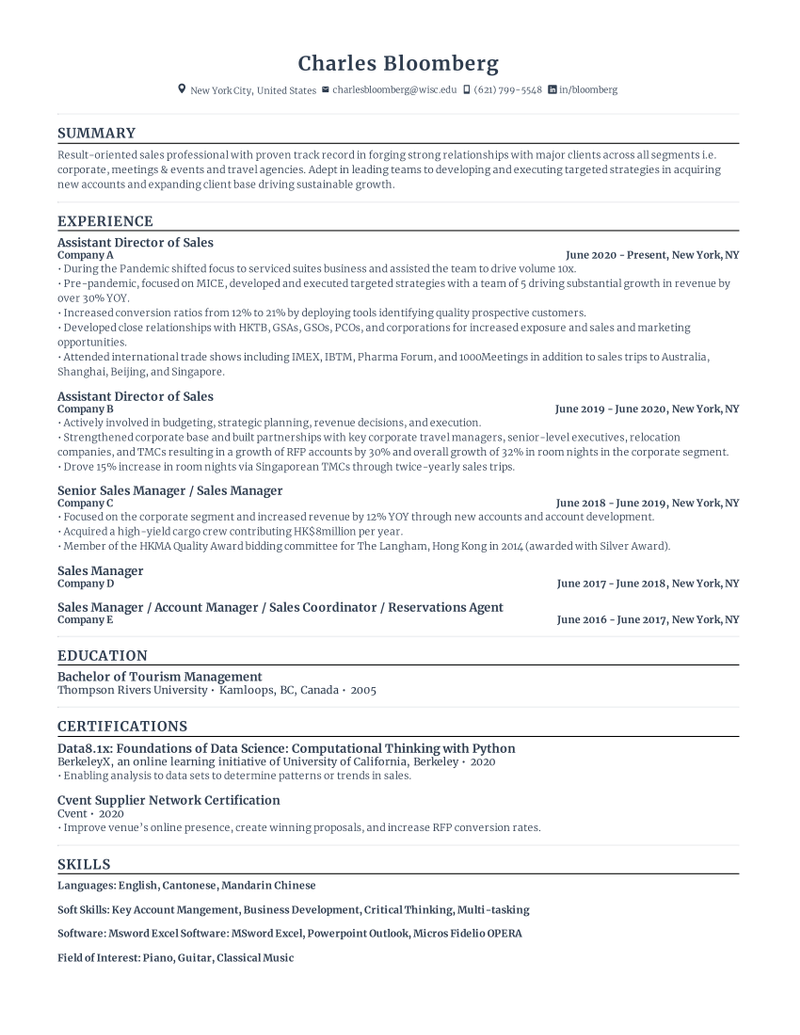 Rezi - 300+ Real Free ATS Resume Templates